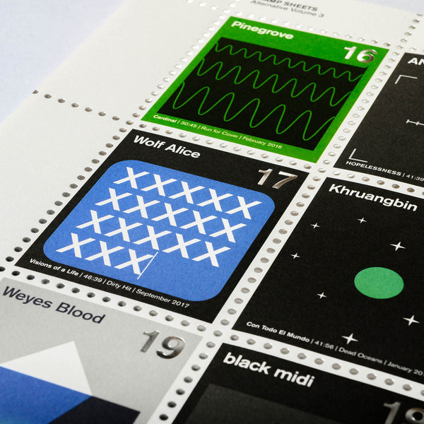 Stamp Albums: Alternative Vol 3 - Music Print – Dorothy
