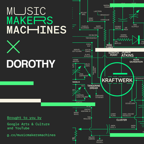 Music, Makers & Machines - Artwork for Google Arts & Culture – Dorothy