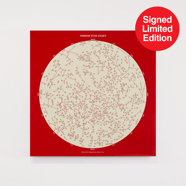 Horror Star Chart - Glow in the Dark Limited Edition Print – Dorothy